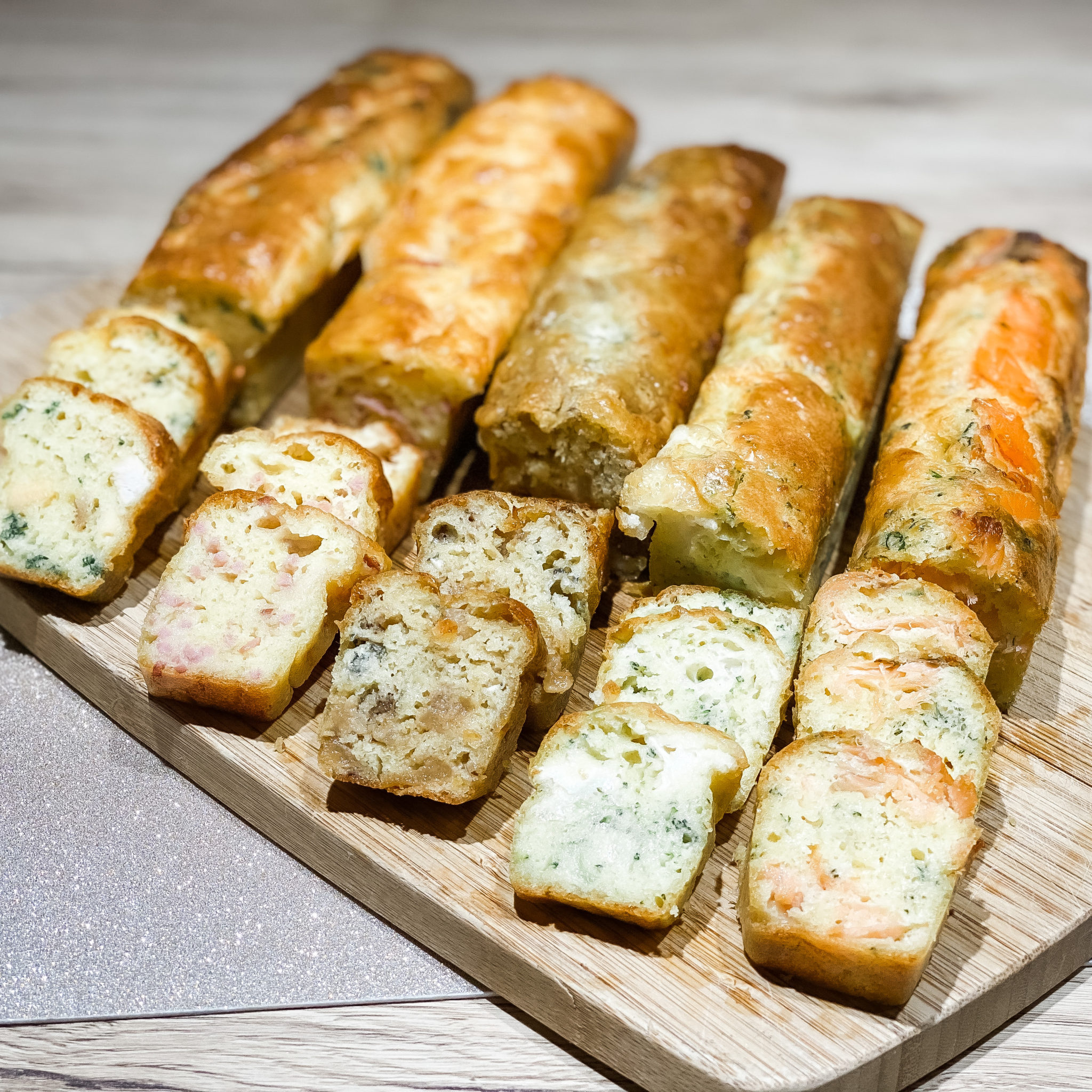 Recette de Cakes salés apéritifs - healthy-laura.com